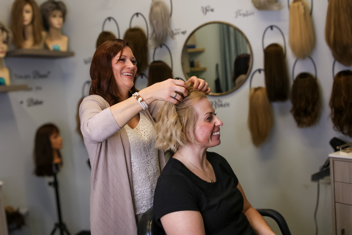 Human hair wig and topper studio – Restore Beauty Wigs